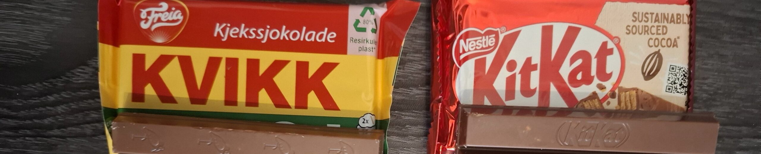 Kvikk Lunsj vs. KitKat - Norwegen-Journal